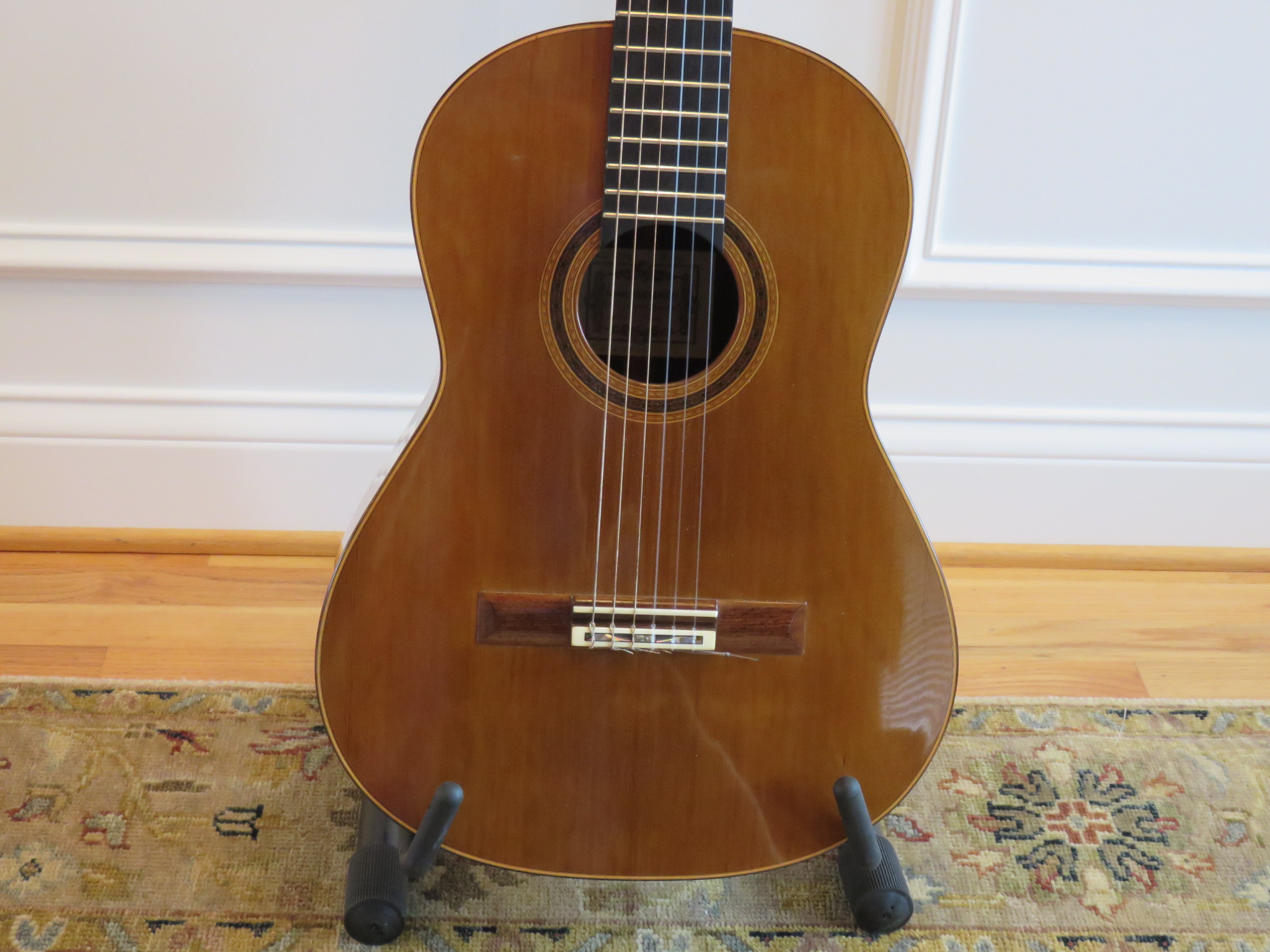 1976 Friederich Concert Guitar cedar soundboard, double sides